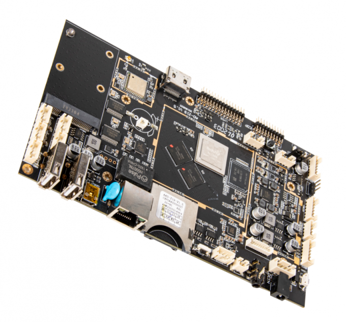 RK3288 Embedded System Board Android OS With DC In LVDS HD Dual Screen Interface