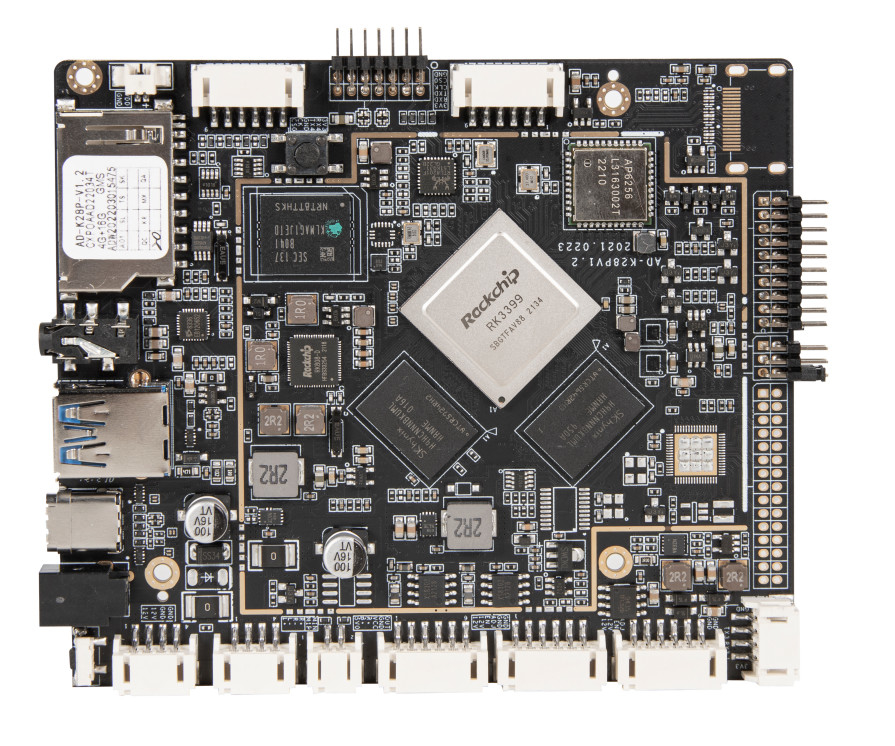 RK3399 Industrial Embedded PCBA Development Board Rockchip six-core Android mainboard