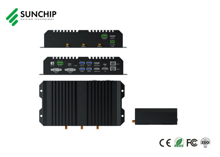 Rockchip RK3588 Octa Core Android Box with RS232 RS485 WIFI Gigabit ...