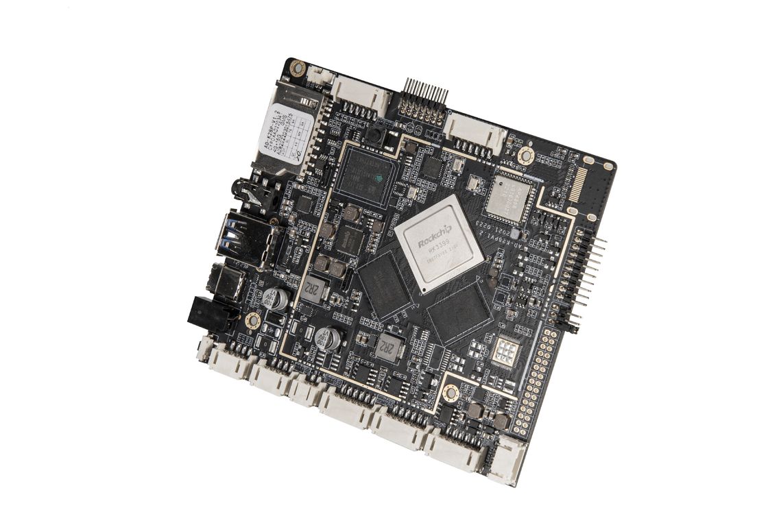 RK3399 Linux System Motherboards 4G LVDS 4K Android 10 Control Board Media Player Motherboard
