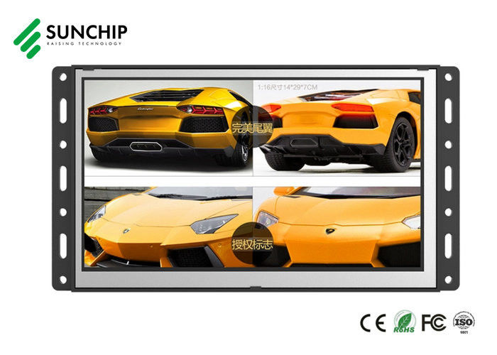 Industrial Open Frame 10.1 interactive digital signage support WIFI BT ...