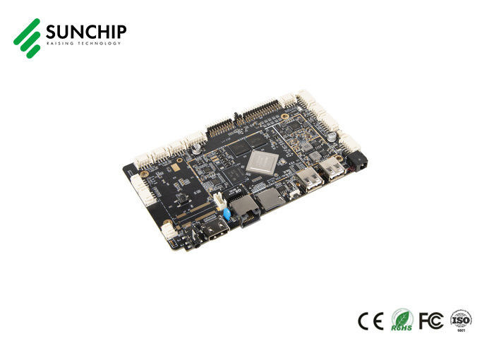 RK3288 android 7-10 motherboard EDP LVDS Interface Mini Android Board 10/100/1000M Ethernet ...