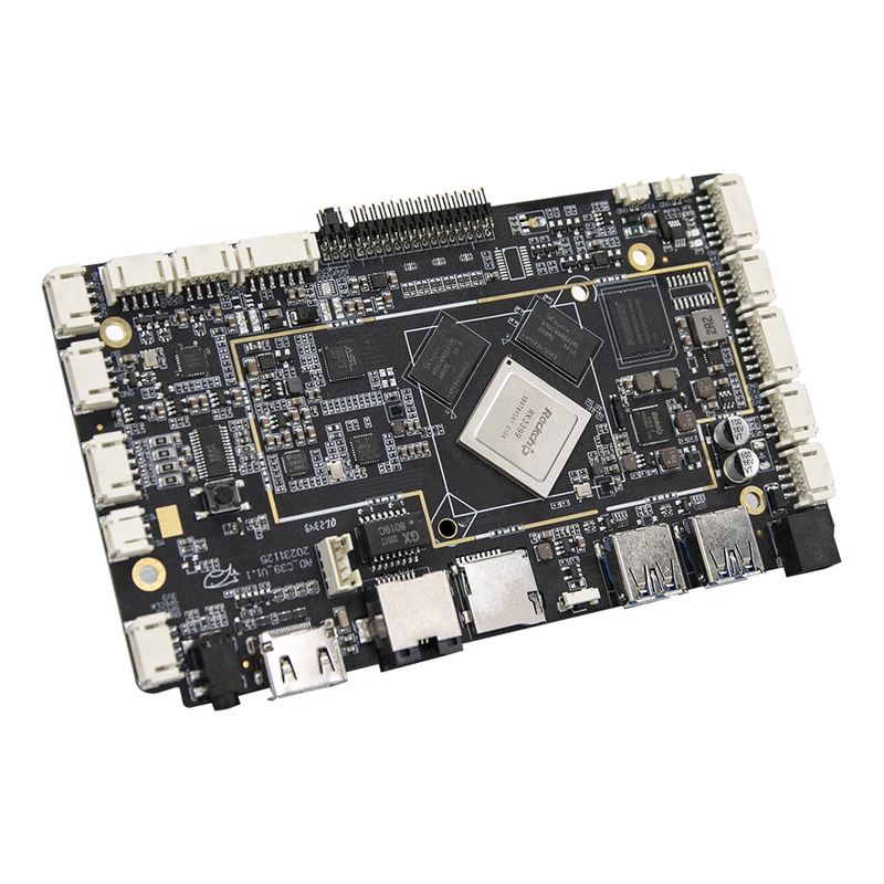 2GB RAM Android 11 Industrial Quad Core ARM Motherboard With 3.5mm ...