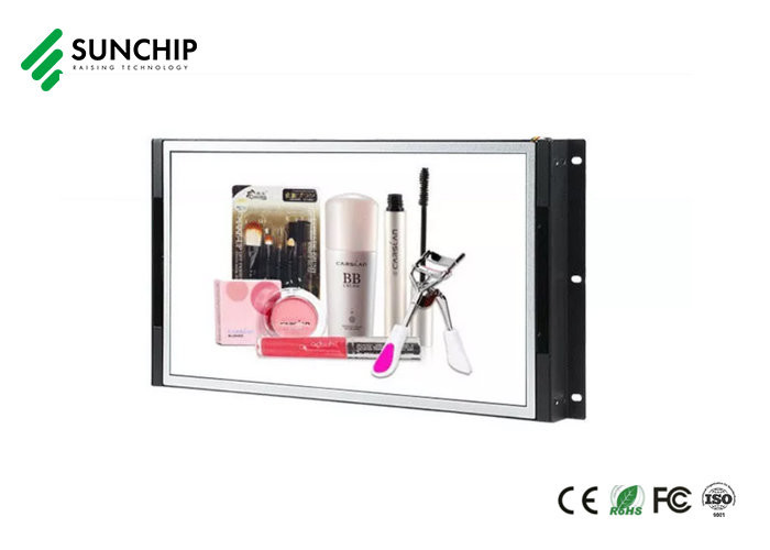 RK3566 LCD Advertising Screen Wifi 4G Ultra Thin Open Frame Interactive ...