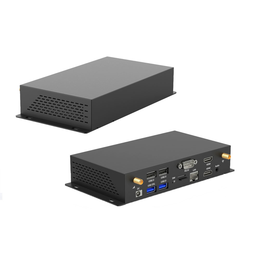 RK3568 4K Android 11.0 Media Player Box Metal Housing With WIFI 4G ...