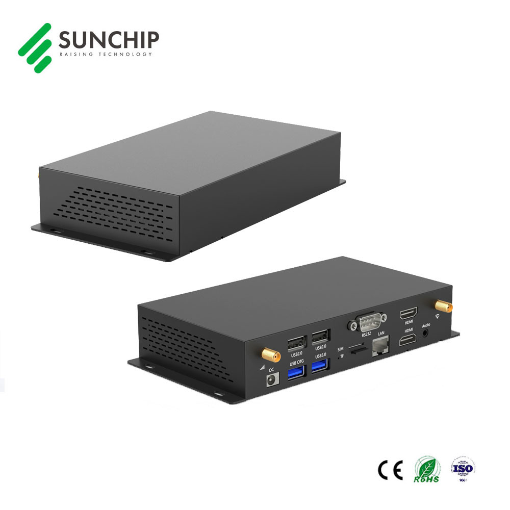 High Performance Media Player Rockchip RK3568 4K digital signage player ...