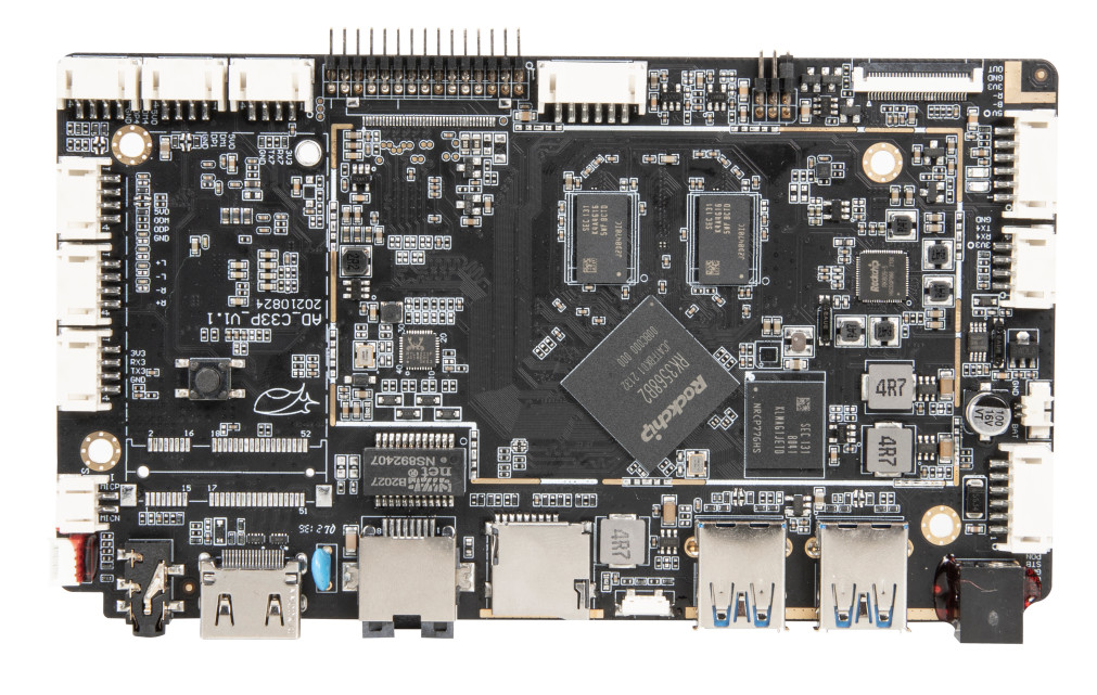 Android 11 Digital Signage LCD RK3568 Embedded Arm Board for Industrial ...
