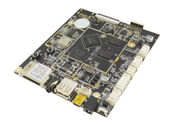 2GB DDR3 Embedded ARM Board 16GB EMMc PoE DVP Interface Android 6.0 ...