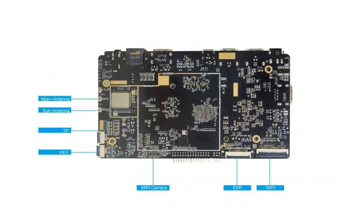 RK3588 Octa Core Android Board With 4/8/16GB LPDDR4 Memory And 8/16/32 ...