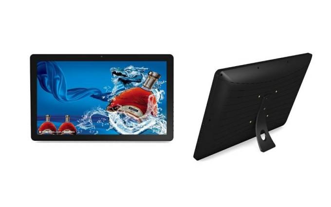 Metal Wall Mount Tablet PC LCD Screen 17 Inch Food Menu Order Board For ...